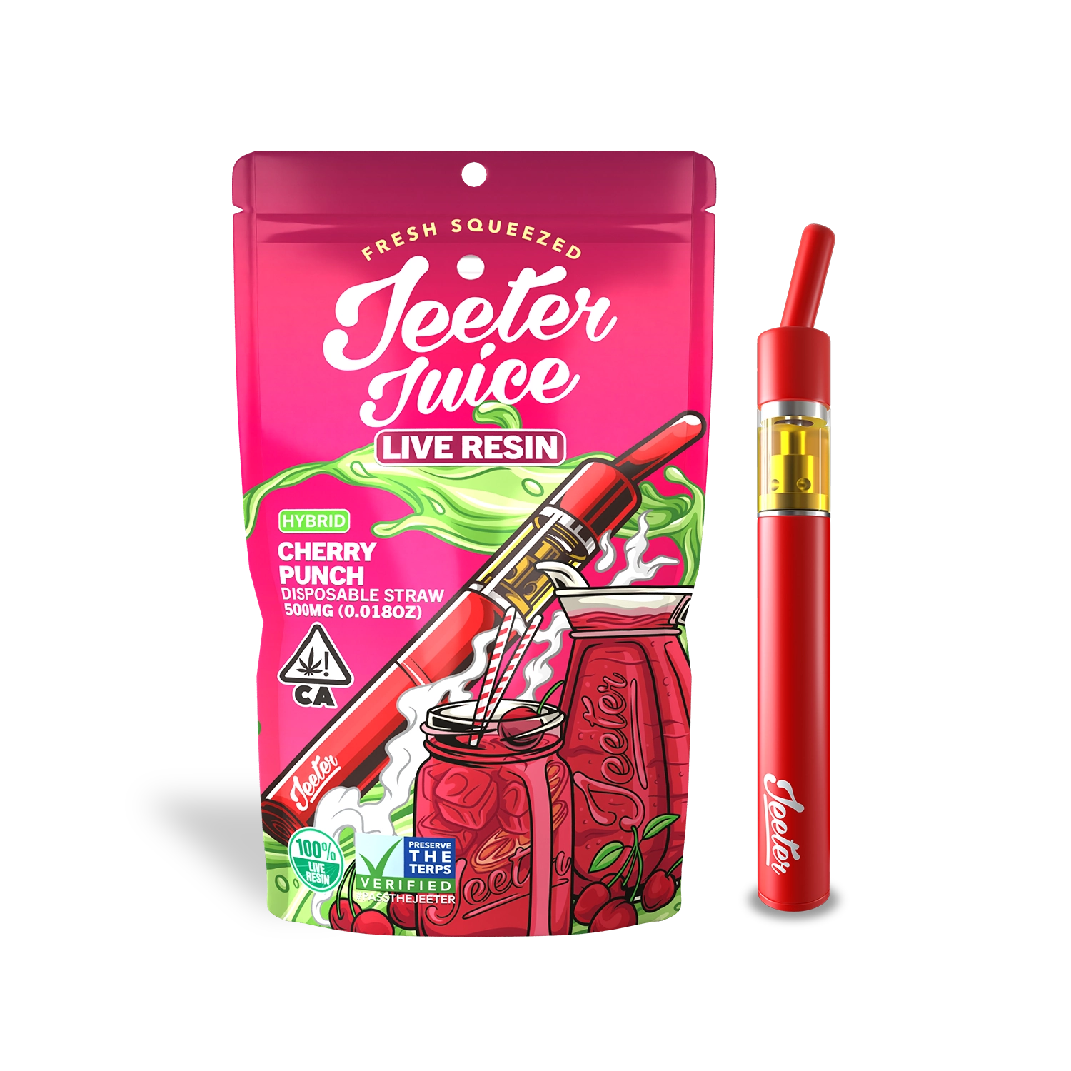 Jeeter Juice – Cherry Punch | 1 ml - Refil THC
