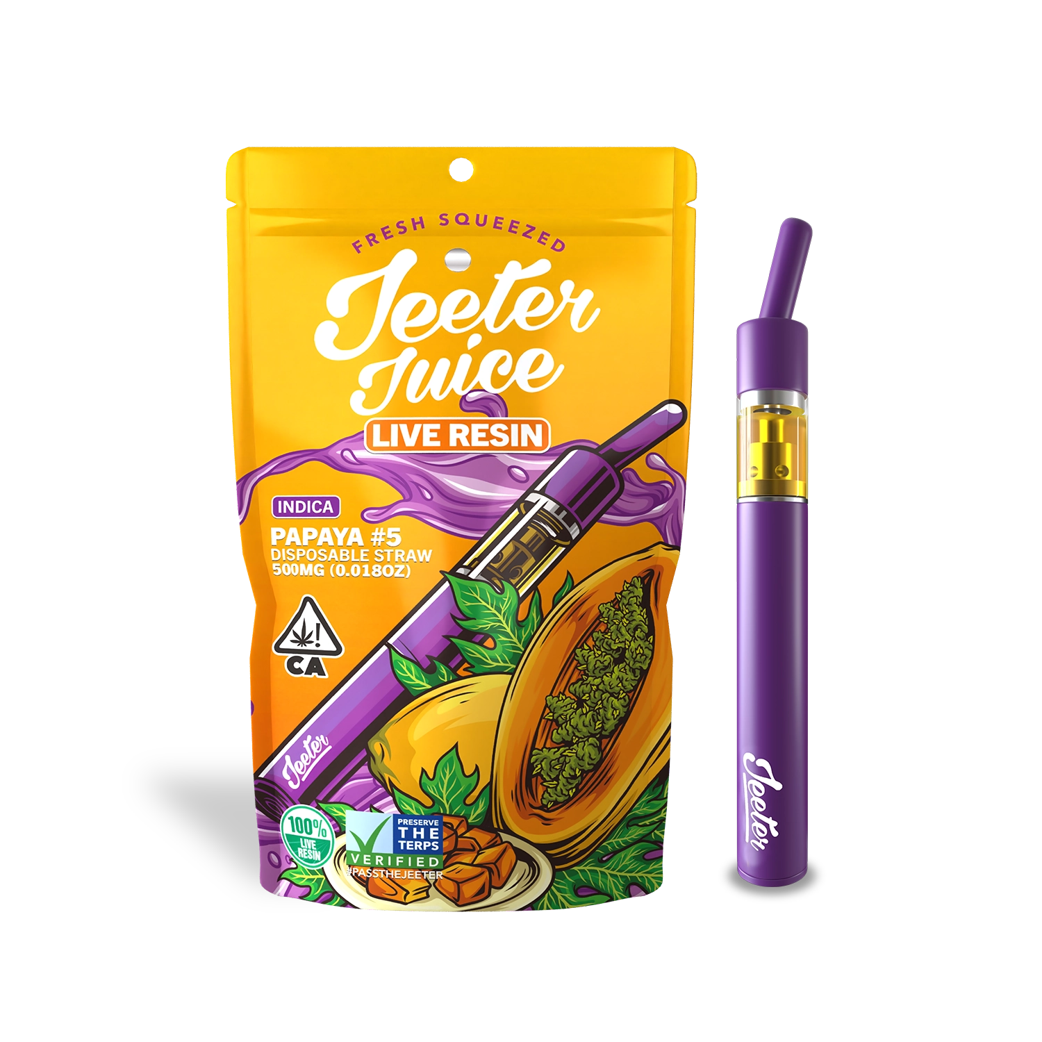 Jeeter Juice – Papaya | 1 ml - Refil THC